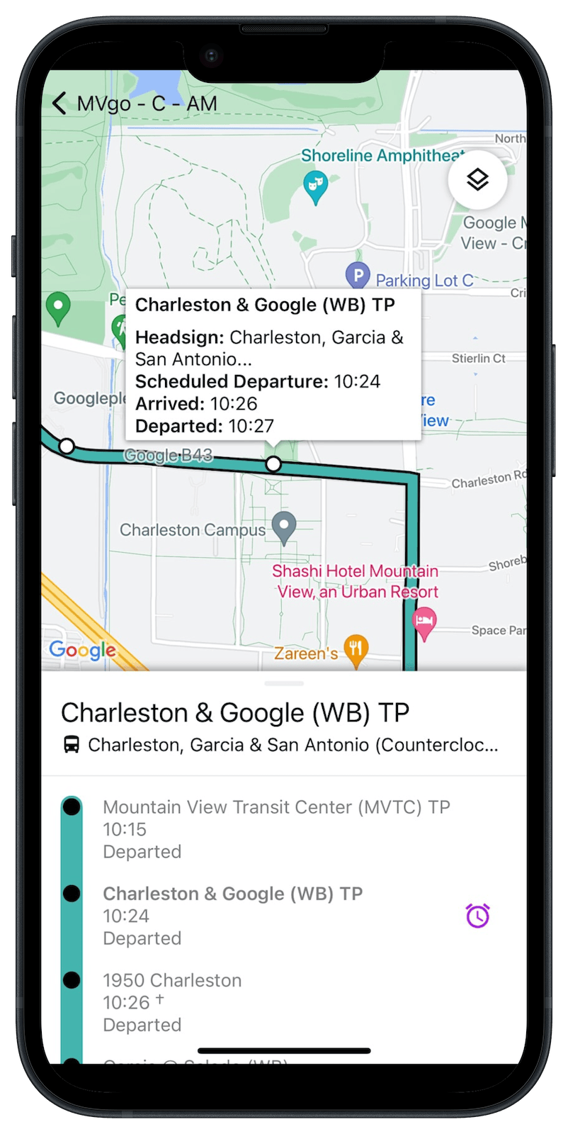 Live Tracking – MVgo – Mountain View Transportation